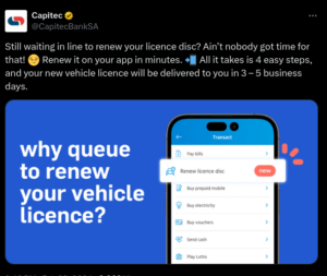 Can I renew my car licence at capitec bank – License Renewal